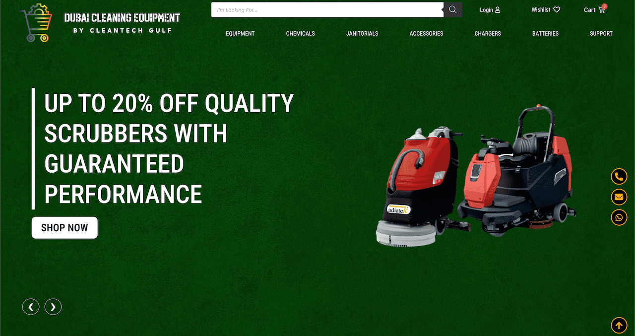 Dubai Cleaning Equipment - Atlas Agile